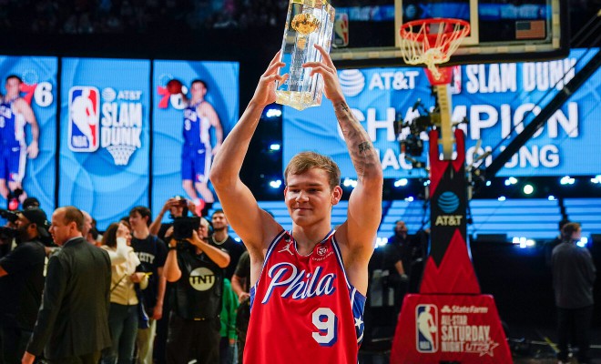 Mac McClung a făcut spectacol la concursul de slam dunk. Video ...
